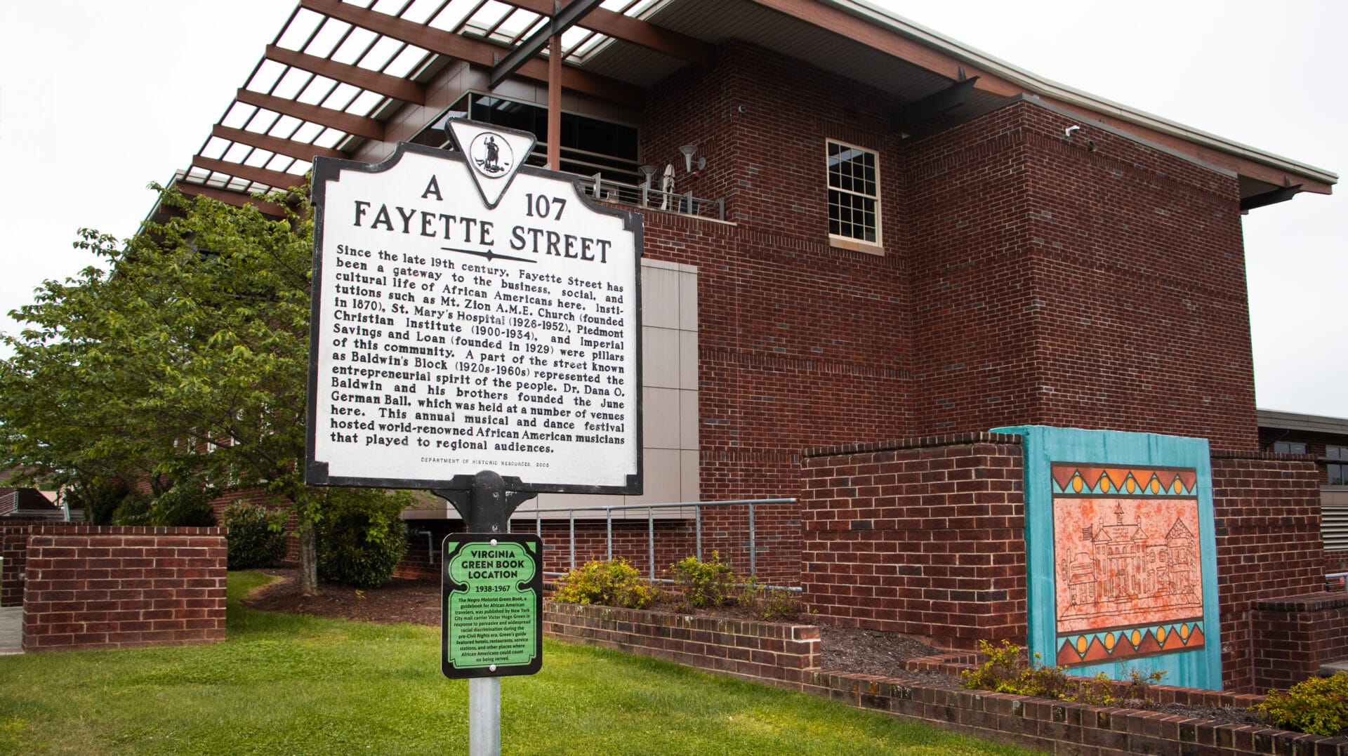Fayette Street Historic Marker - Martinsville Tourism