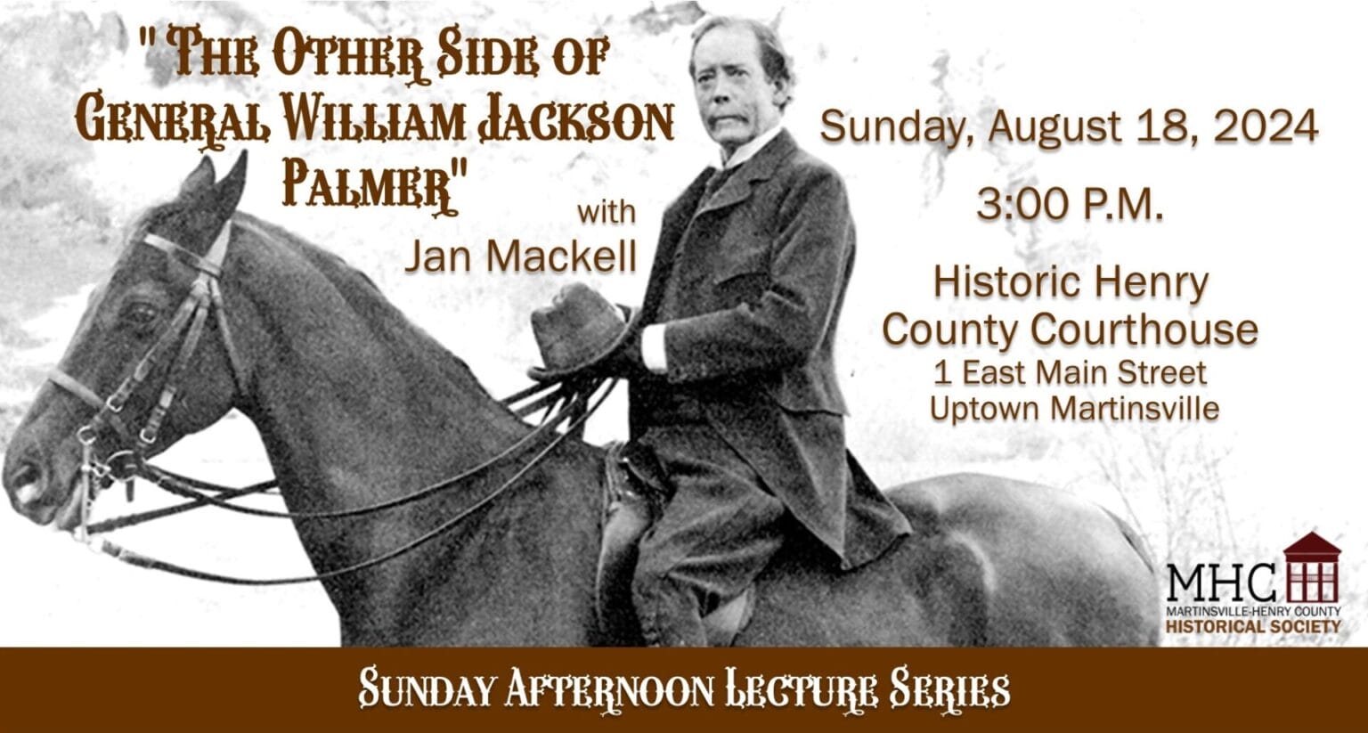 Historical Society to host Sunday Afternoon Lecture: “The Other Side of ...