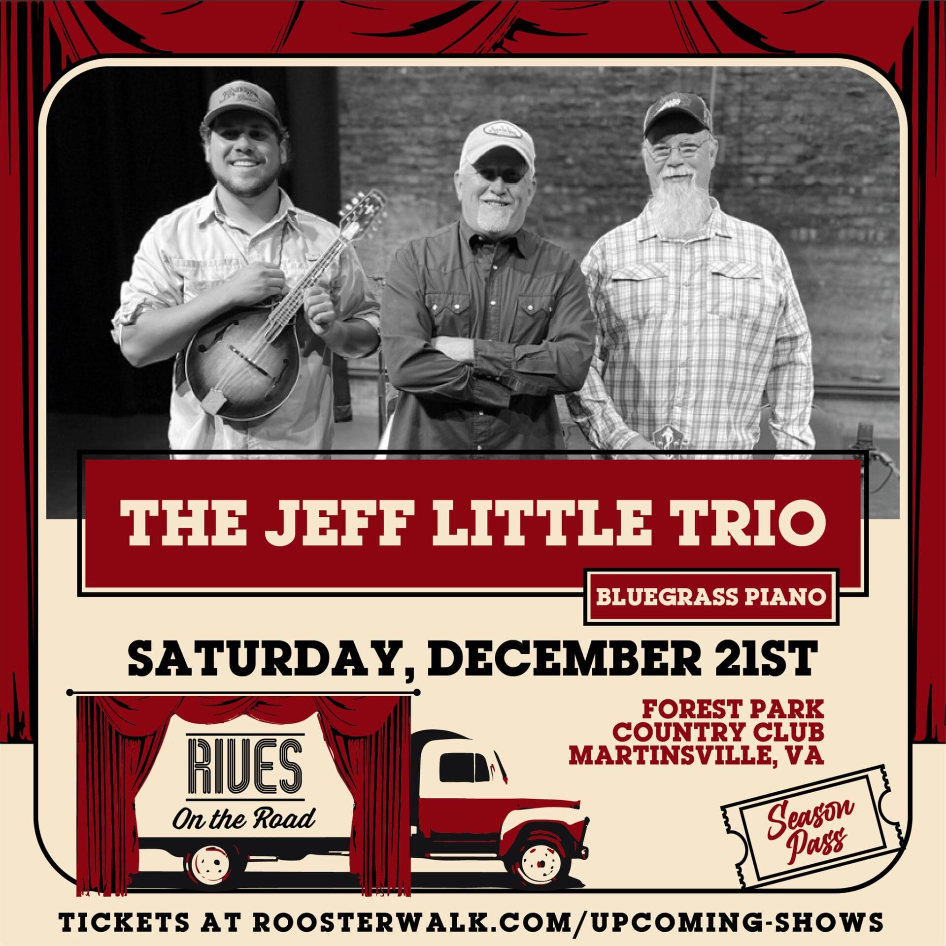 Announcing: Jeff Little Trio - Martinsville Tourism